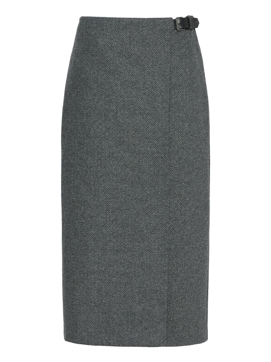 MAX MARA MAX MARA Jacquard Jersey Wrap Skirt